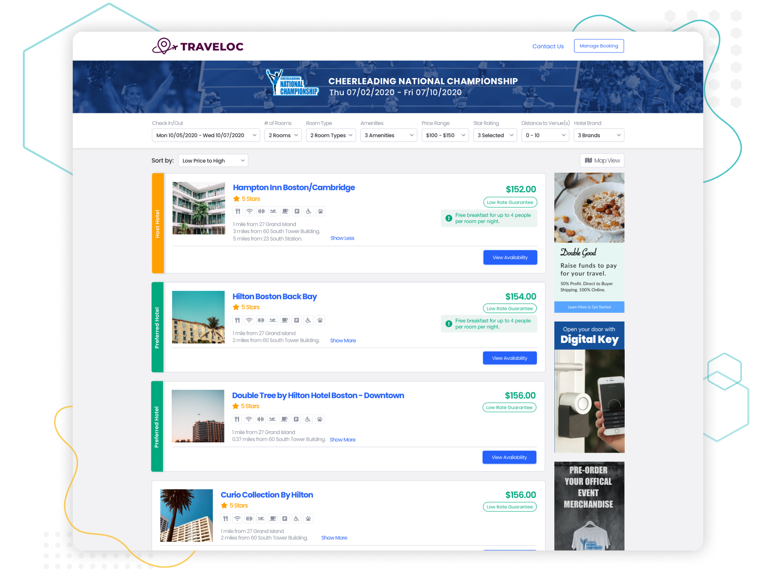EventPipe | Hotel Booking Software